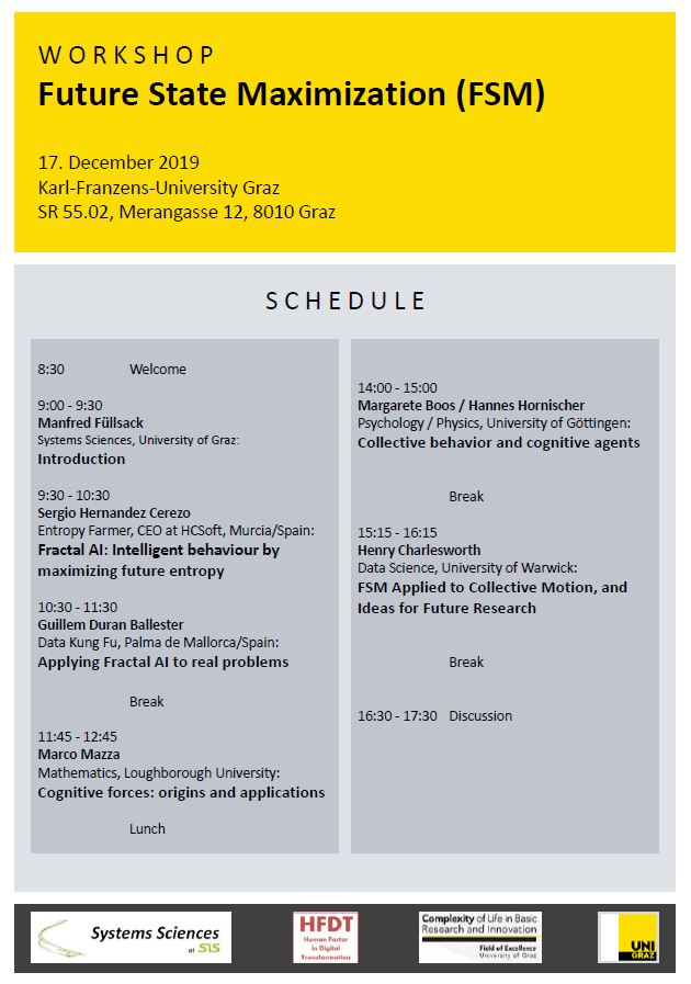 Workshop "Future State Maximization" - COLIBRI