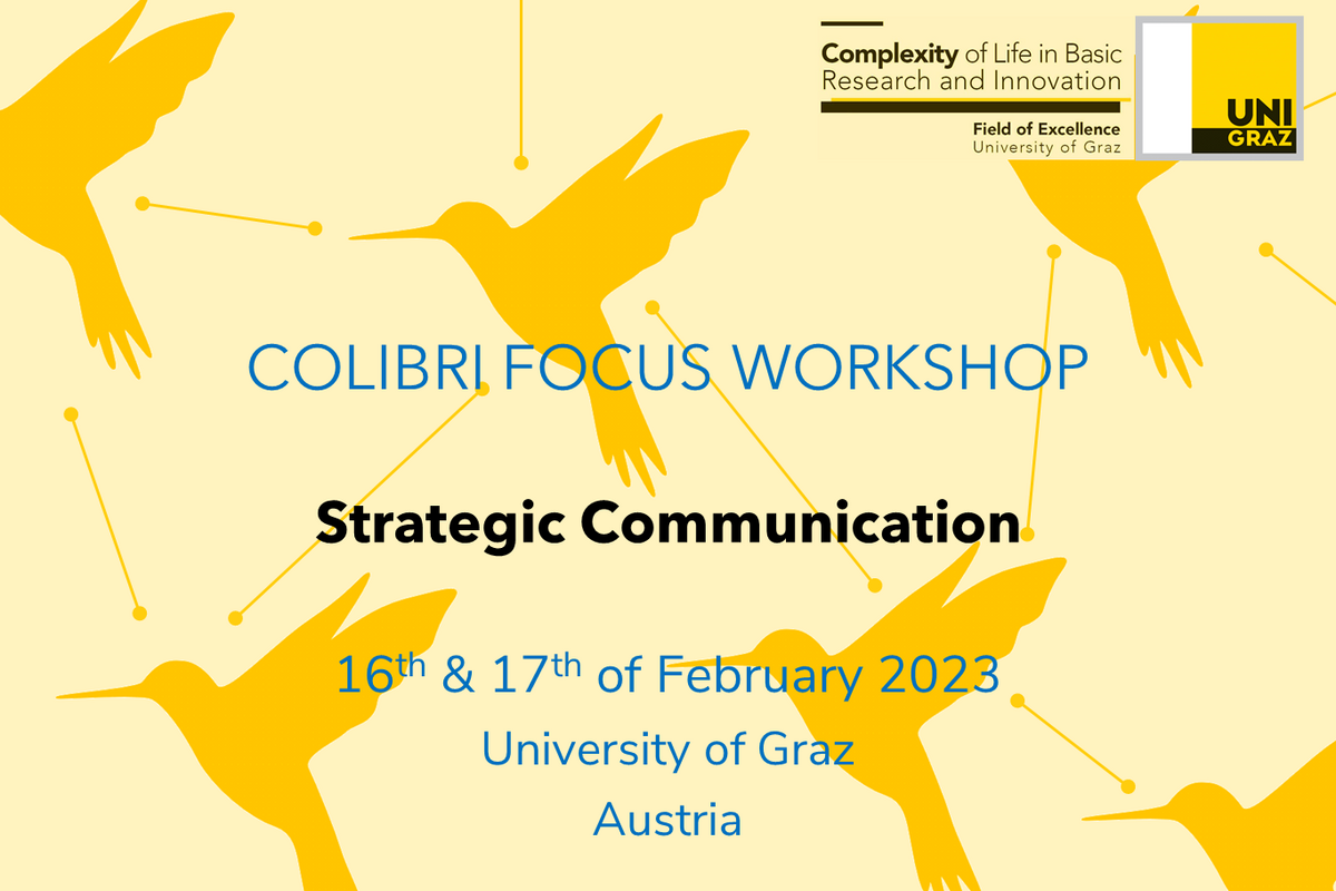 Strategic Communication - COLIBRI Focus Workshop - COLIBRI